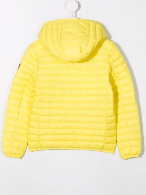 Kids Hooded Padded Yellow Jacket - The Puffer Jackets