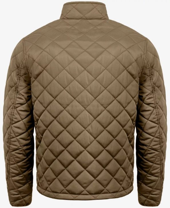 Men’s Diamond Quilted Olive Jacket - The Puffer Jackets