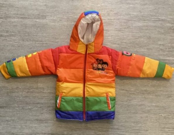 Cocomelon Multi Color Puffer Jacket - Pjackets
